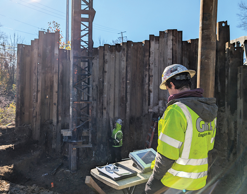 Dynamic Pile Driving Monitoring by GRL Engineering