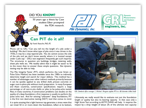 Issue 58: Can PIT Do It All? - GRL Engineers