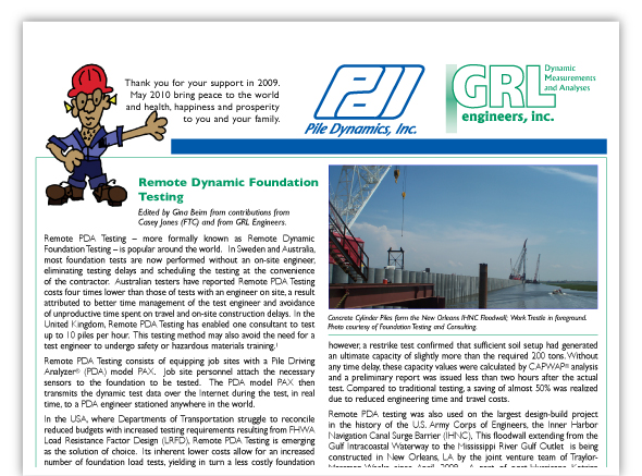 Issue 62: Remote Dynamic Foundation Testing - GRL Engineers