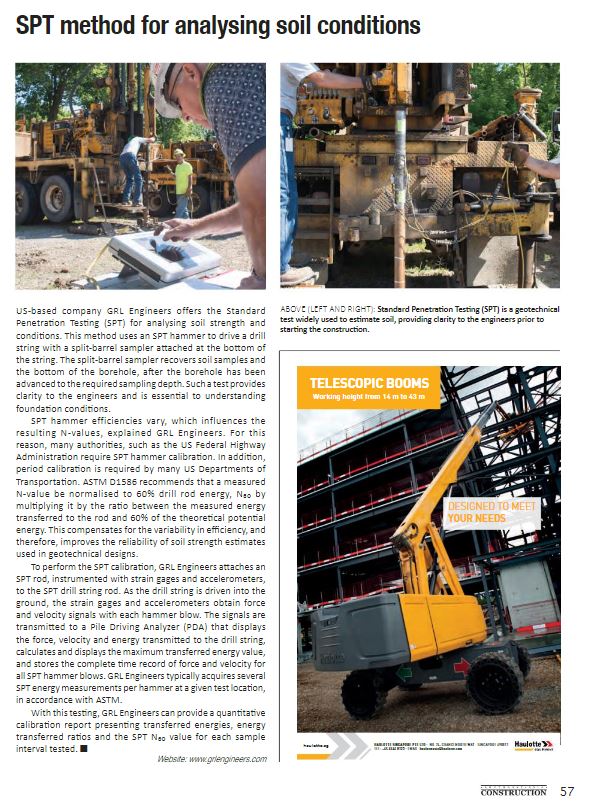 News from GRL Engineers