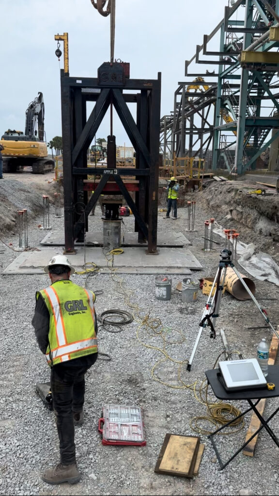 Load Testing ACIP Piles at Tampa Bay Desalination Plant